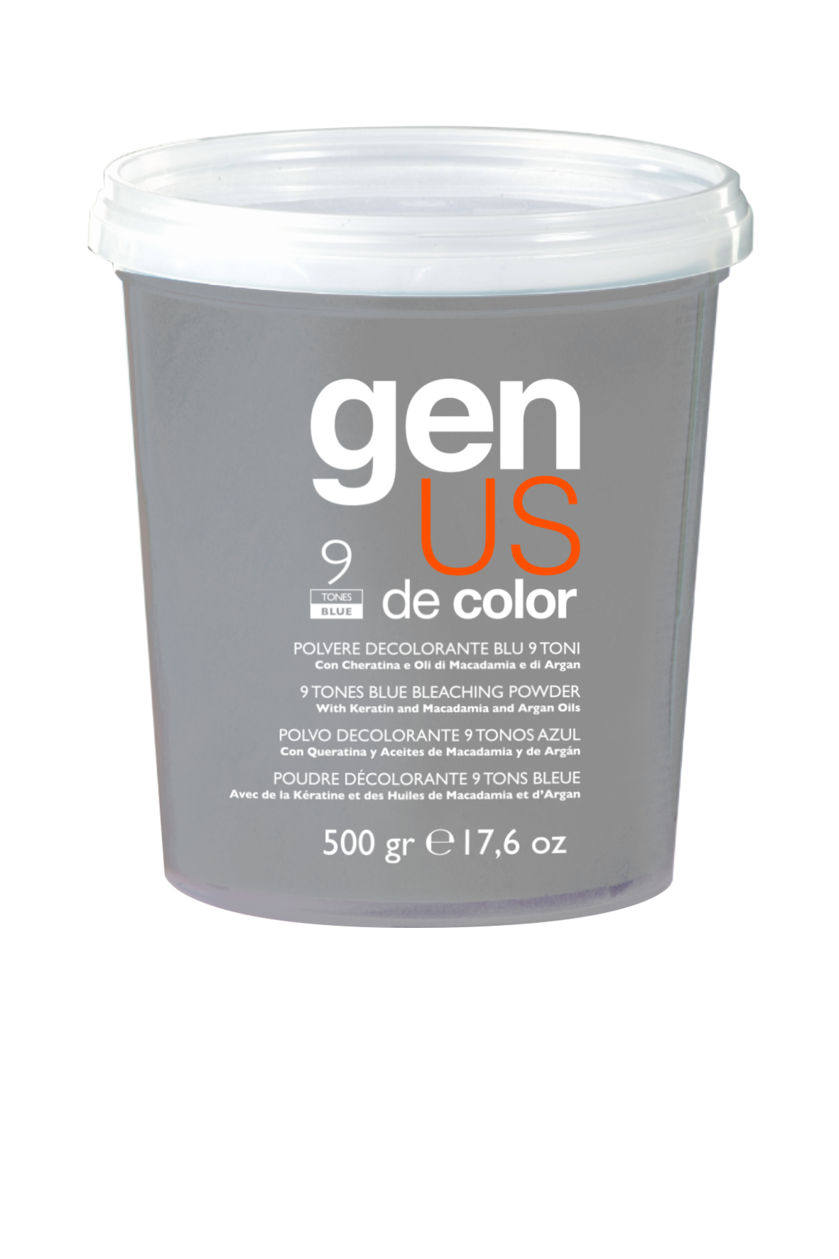 DECOLORACIÓN 9 TONOS DE COLOR GENUS - Natural Cosmeticos